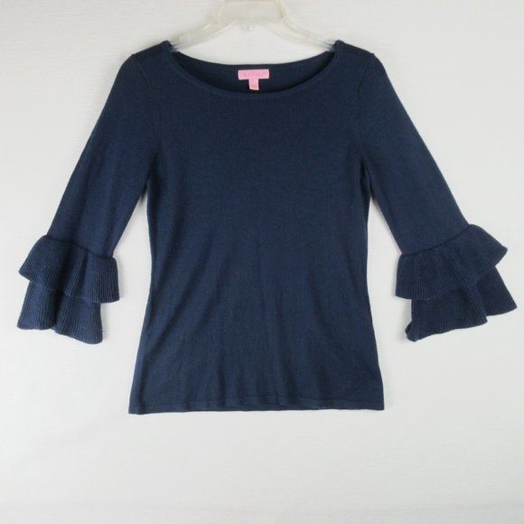Lilly Pulitzer | Sweaters | Lilly Pulitzer Clare Sweater Size S Navy ...